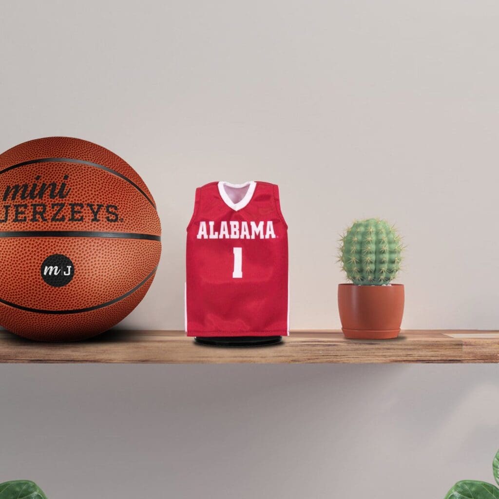 Alabama Football #18 Mini Sports Jersey (Crimson) 2025