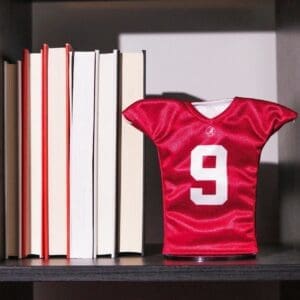 Alabama Football #18 Mini Sports Jersey (White) 2025