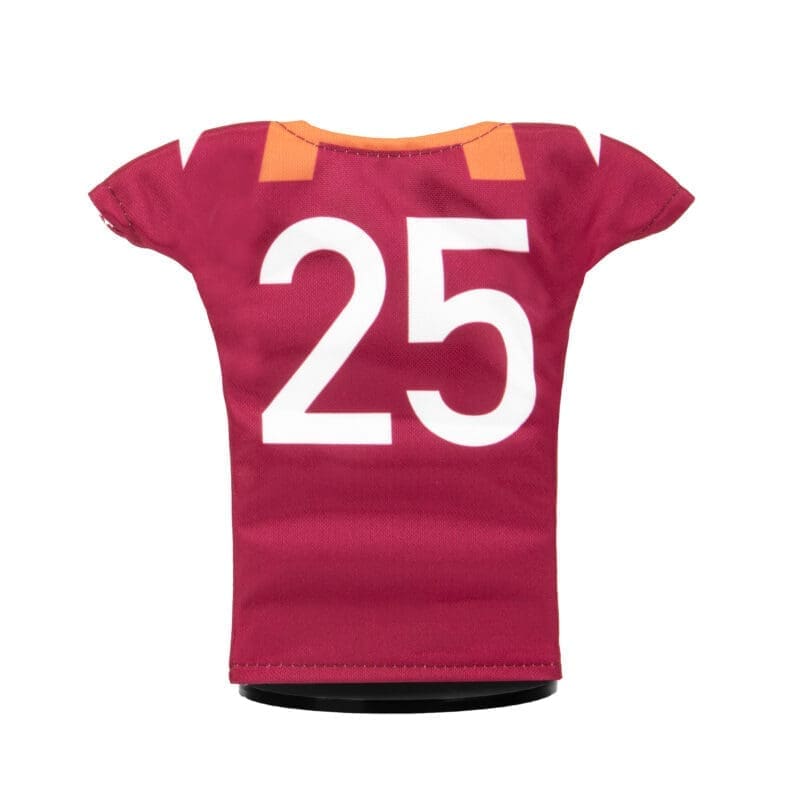 Virginia Tech Hokies Football #25 Miniature Sports Jersey (Maroon) 2025