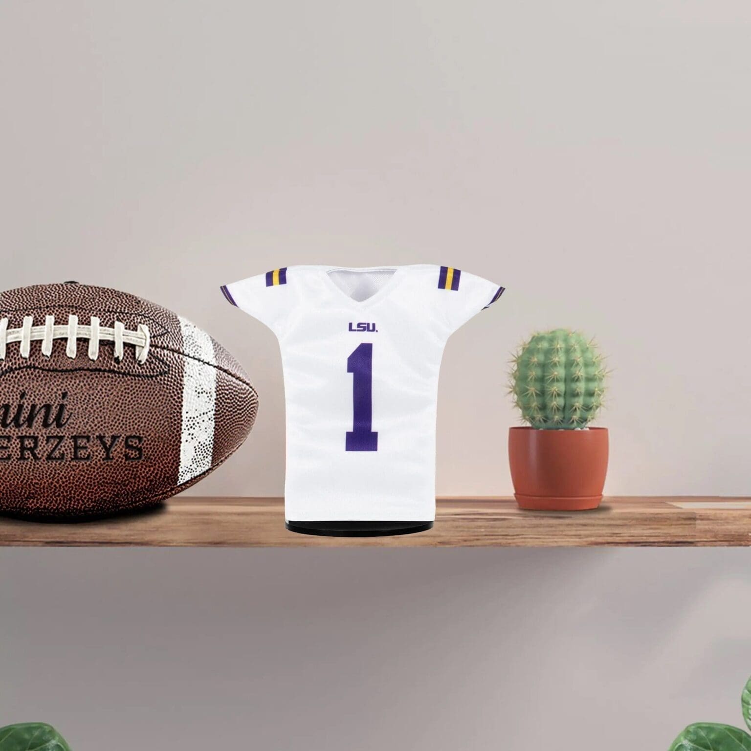 LSU Tigers Baseball #1 Mini Sports Jersey (Gold) 2025
