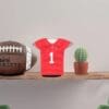 Ohio State Buckeyes Football #1 Mini Sports Jersey (Scarlet) 2025